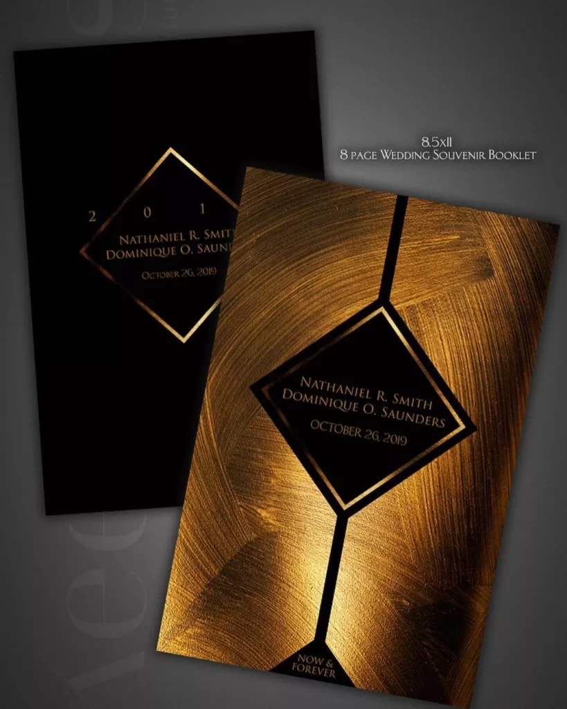  Nigerian Wedding Reception Program Samples Eucarl Wears