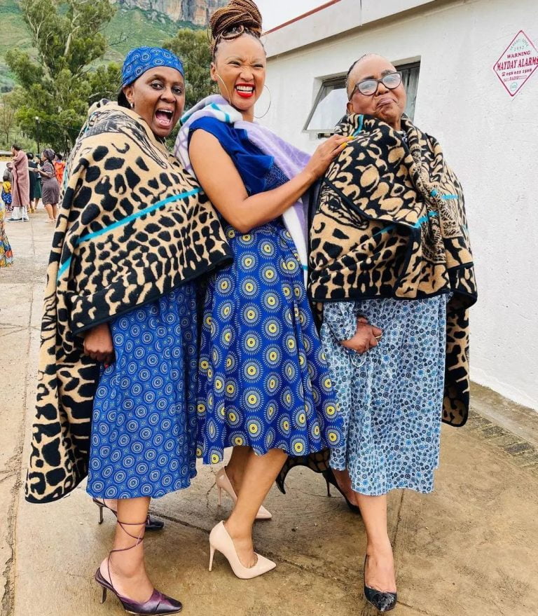 Sotho Traditional Attire: Stunning Blanket Styles