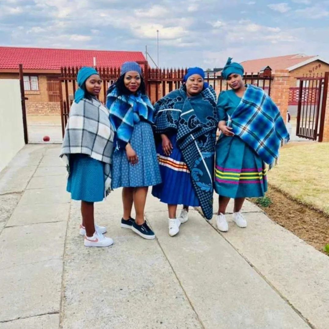 Sotho Traditional Attire: Stunning Blanket Styles