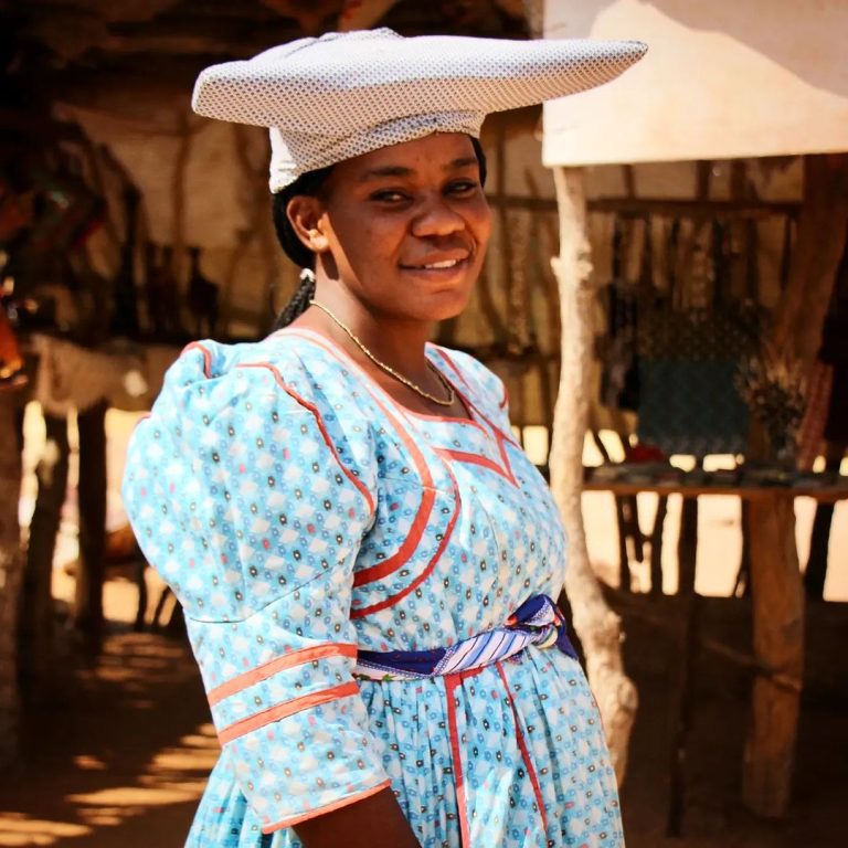 Herero Traditional Attire Of The Namibians