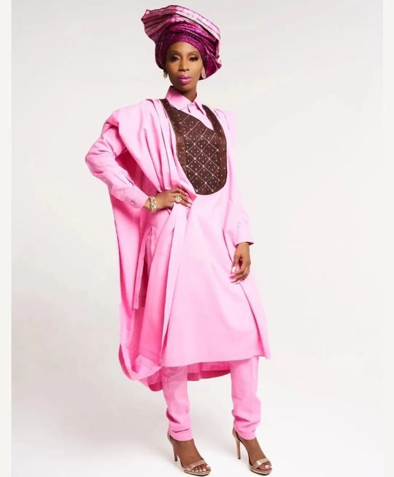 Latest Agbada Styles For Ladies 2025 | Eucarl Wears