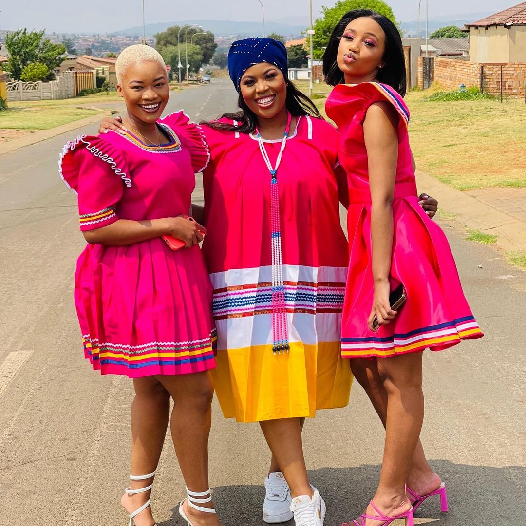 Latest Sepedi Traditional Dresses Designs